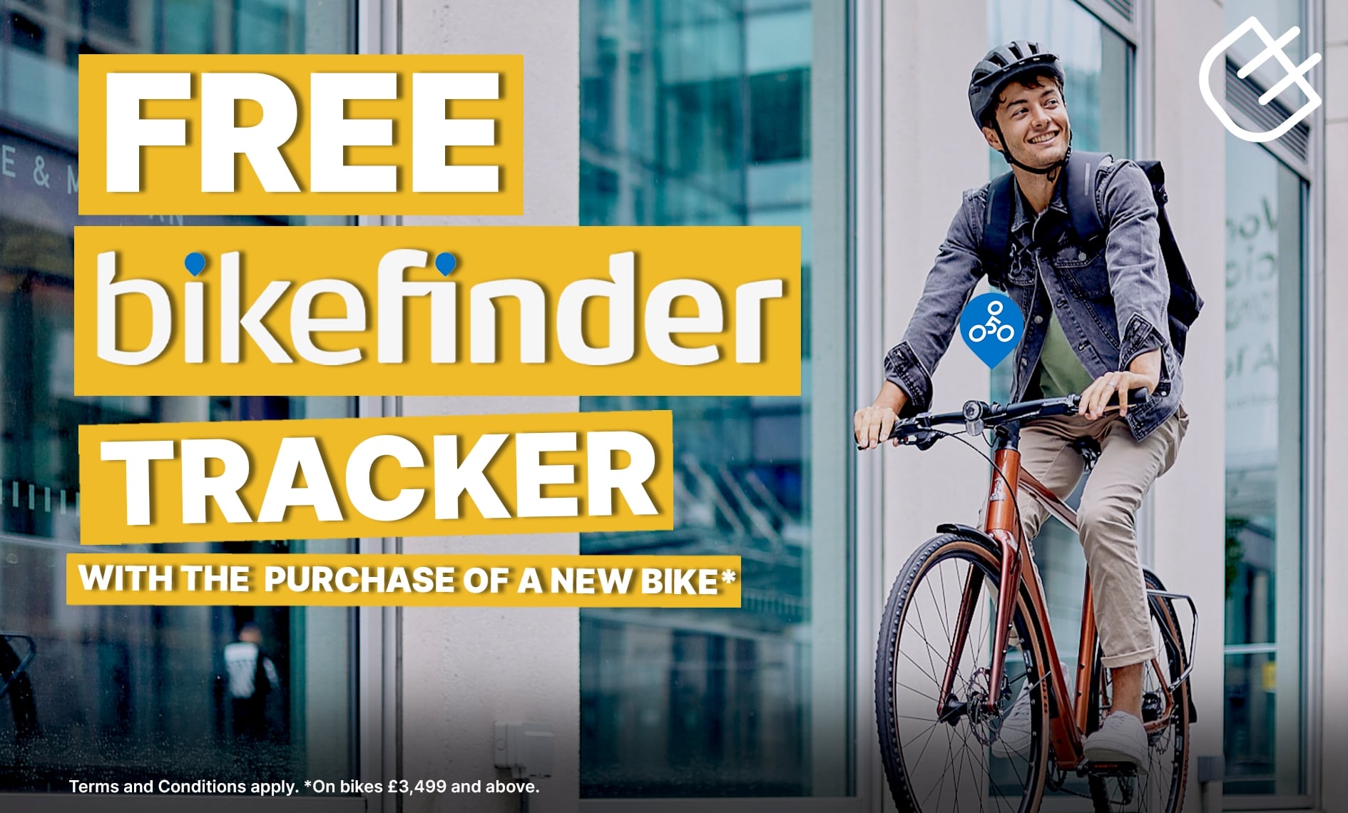 Free Bikefinder GPS Tracker With Bikes Over £3499
