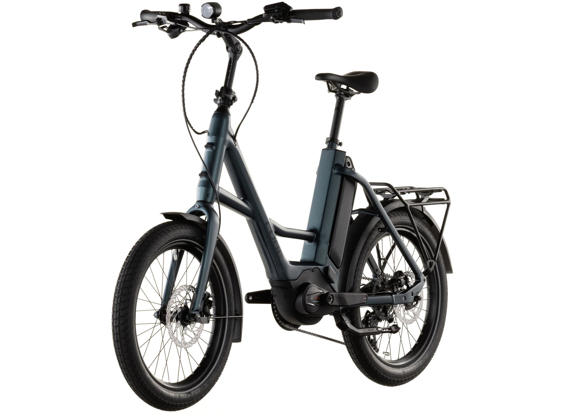 2026 Cube Compact Hybrid 545 Electric Compact Bike In Royal Green ...