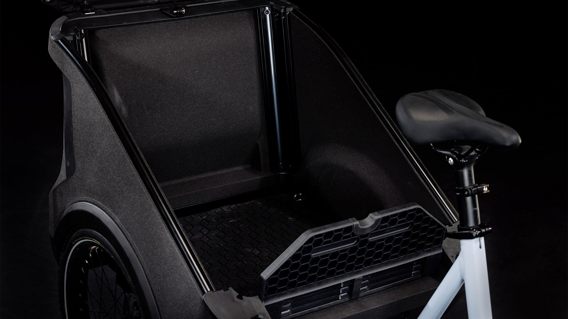 2026 Cube Trike Family Hybrid 750 Electric Cargo Bike In Flash White, Blue Reflex Or Swamp Grey