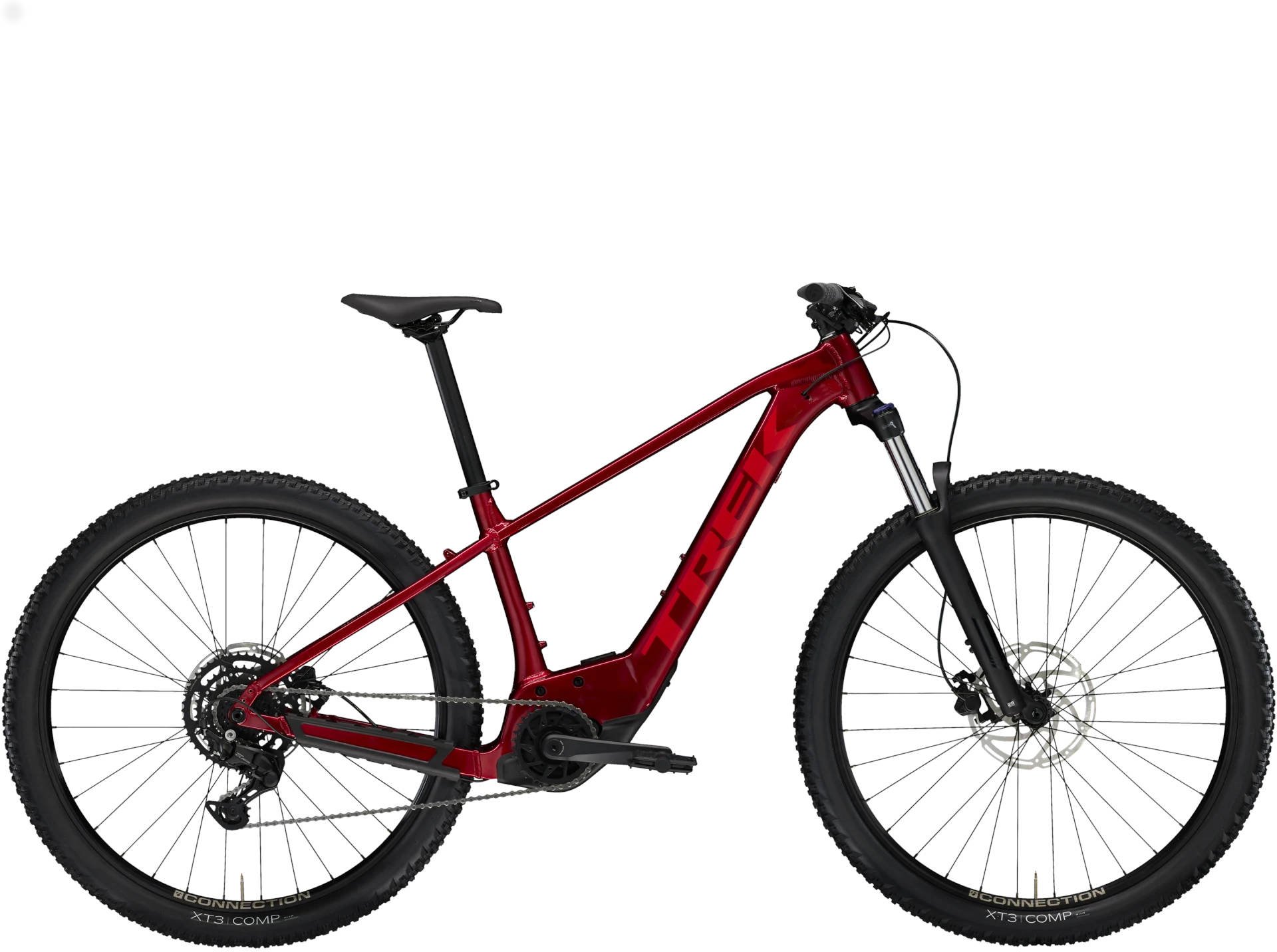 Trek 2025 Marlin 6 Electric Hardtail Mountain Bike In Crimson