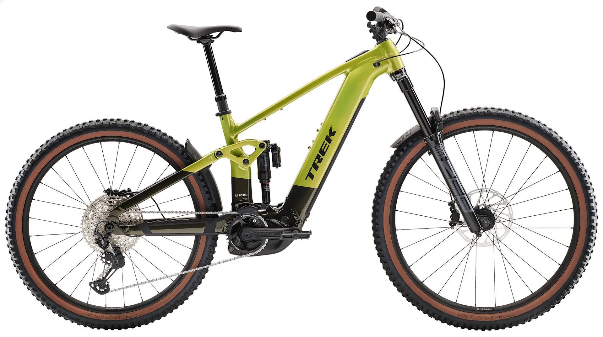 2025 Trek Rail 8 Gen 5 Electric Full Suspension Mountain Bike In Powersurge