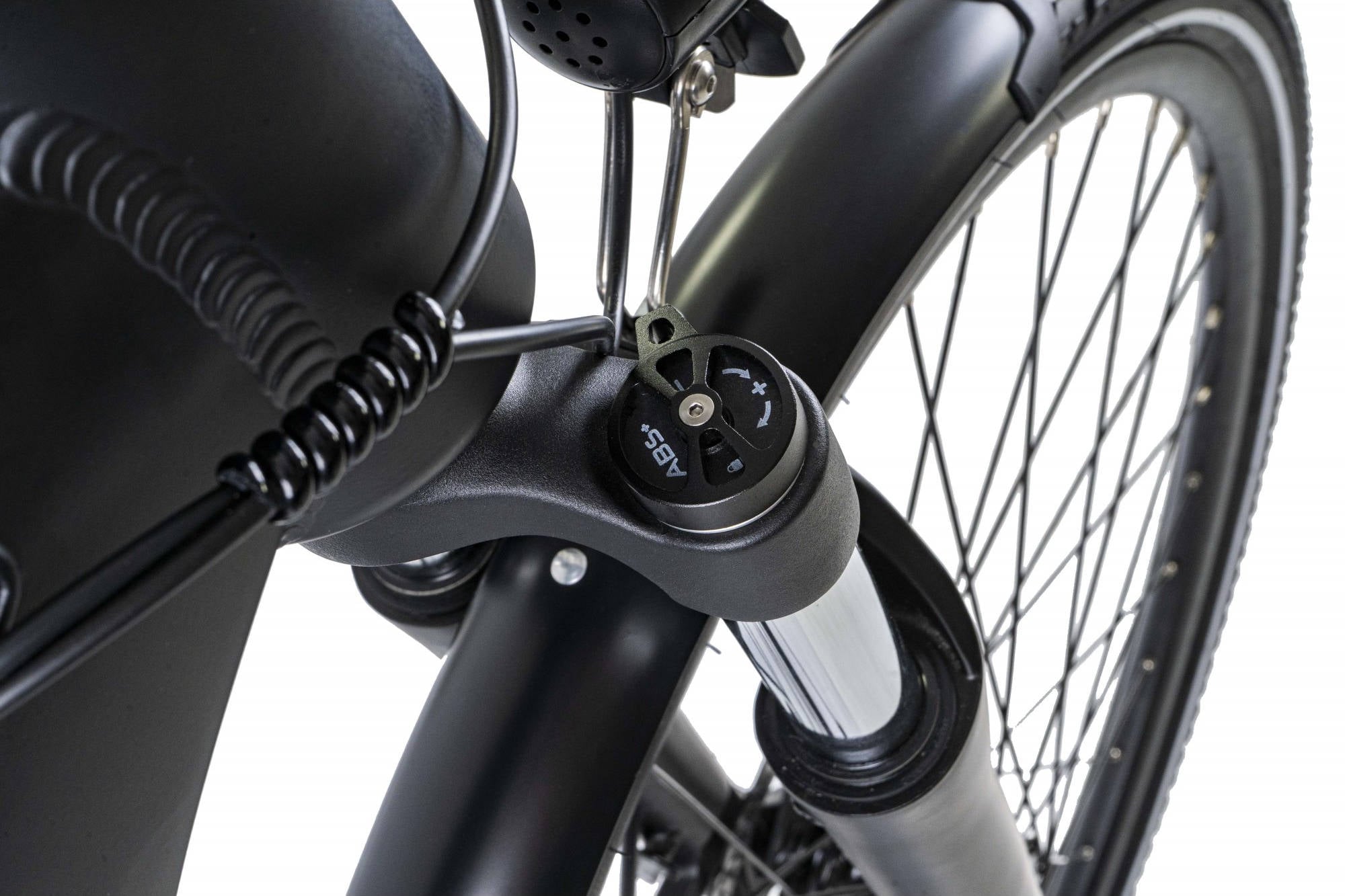 2025 Dawes Spire 1.0 Crossbar Electric Bike With Hub Motor In Black