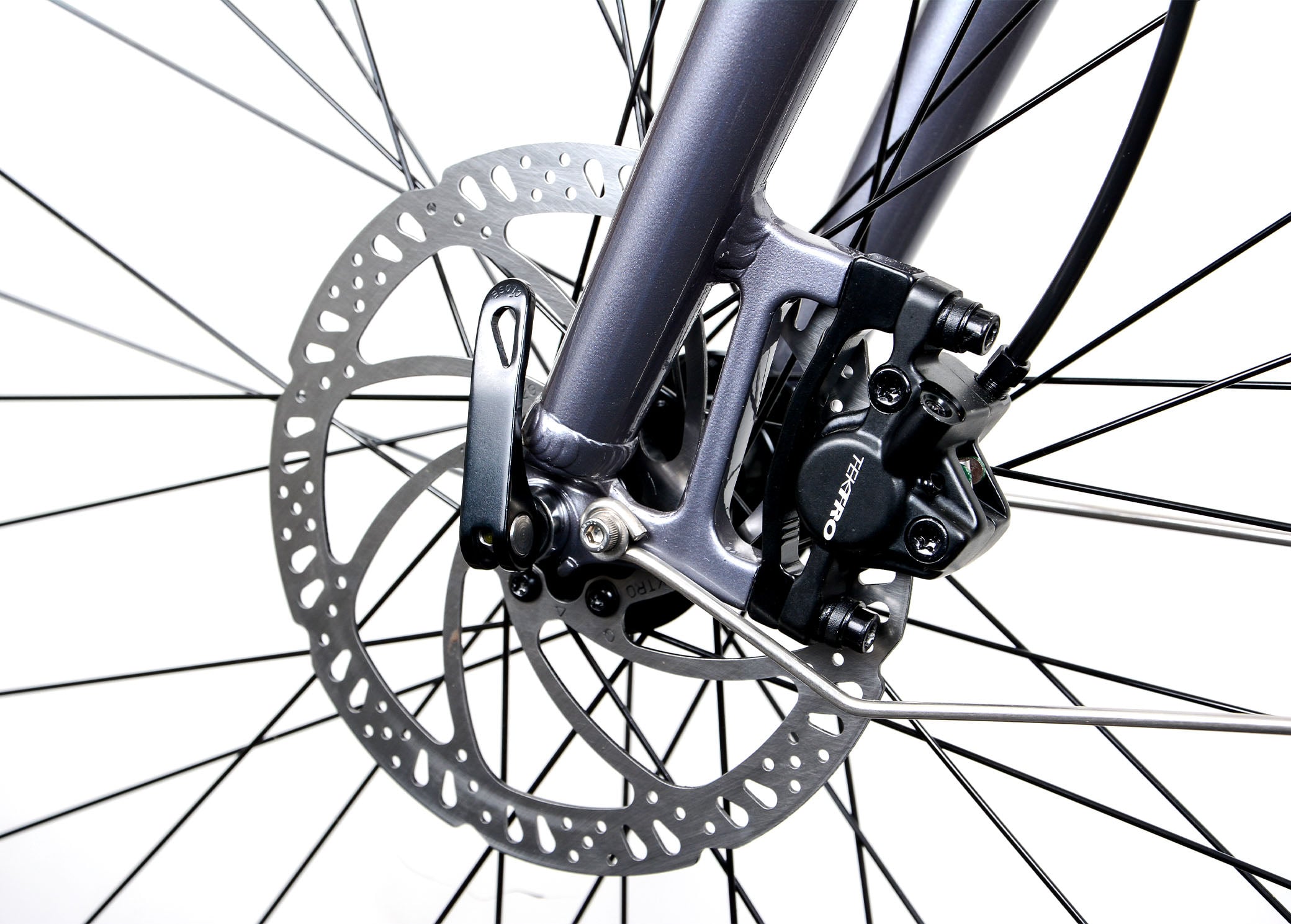 EBCO Adventure 5R Electric Bike Crossbar Frame In Gunmetal