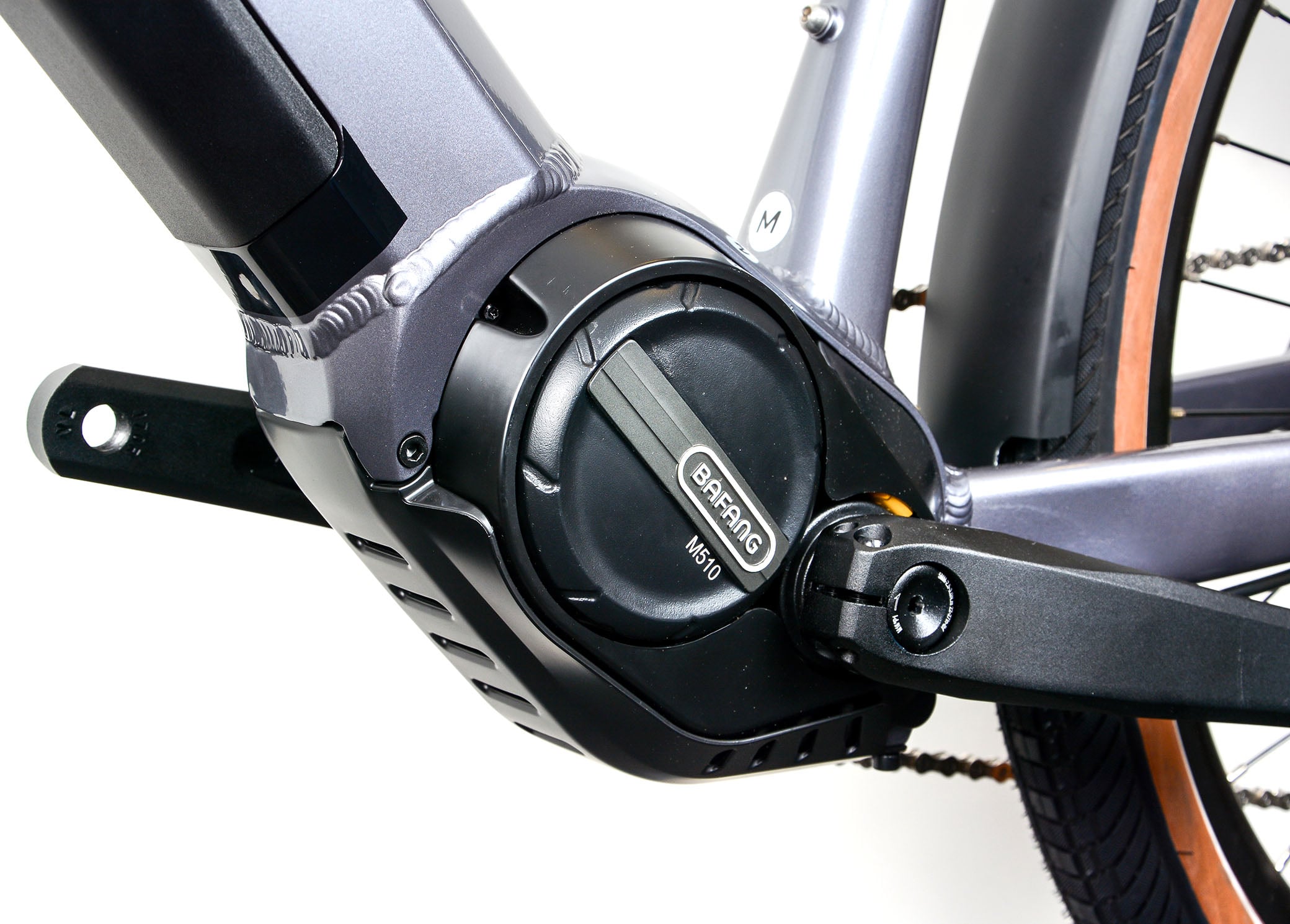 EBCO Adventure 5R Electric Bike Crossbar Frame In Gunmetal