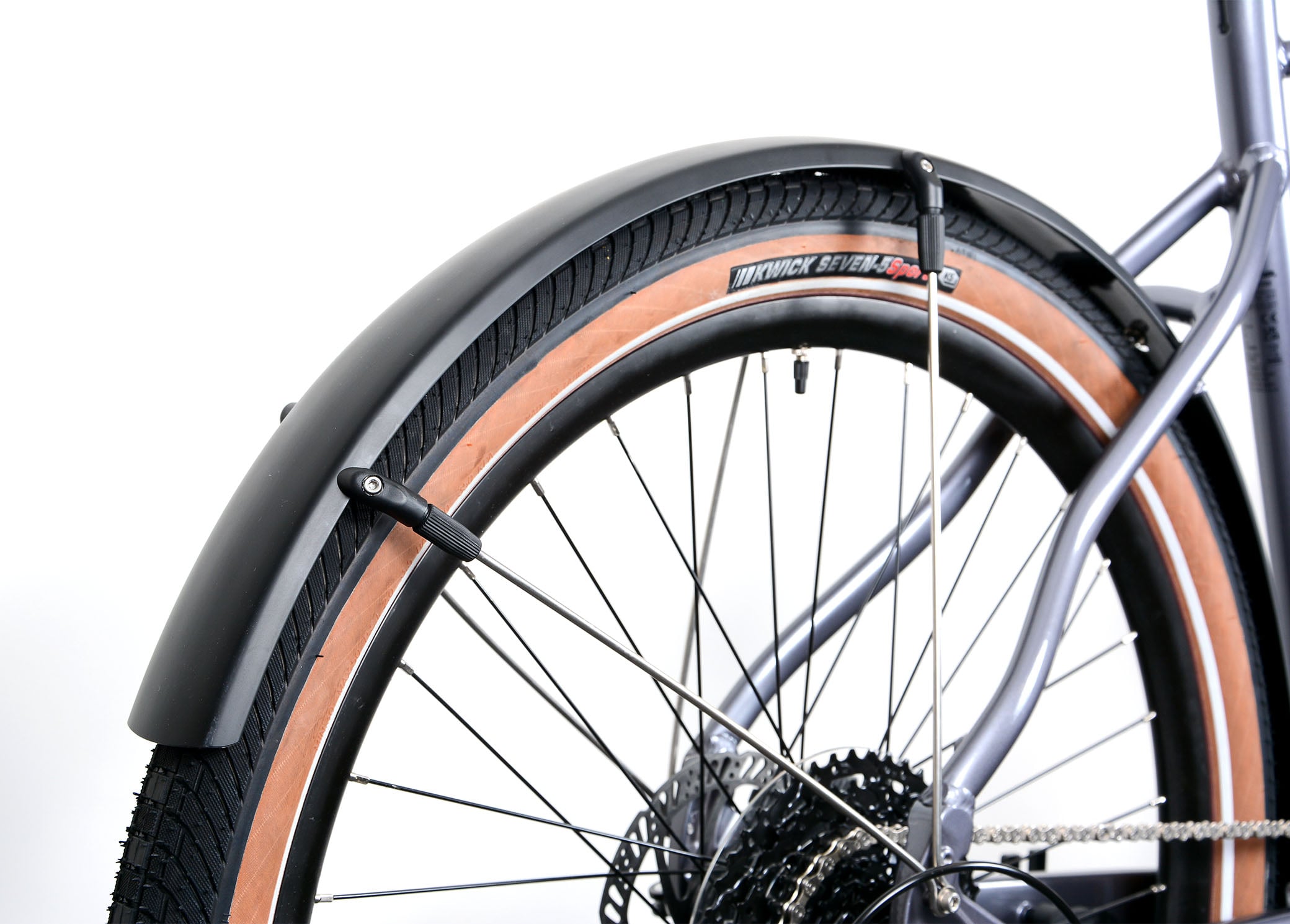 EBCO Adventure 5R Electric Bike Crossbar Frame In Gunmetal