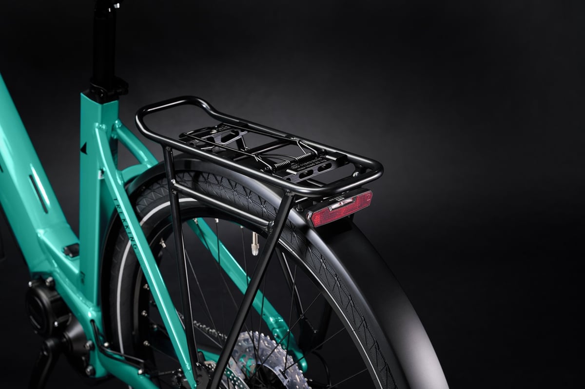 Haibike Trekking 7 630Wh Lowstep Electric Bike In Aqua